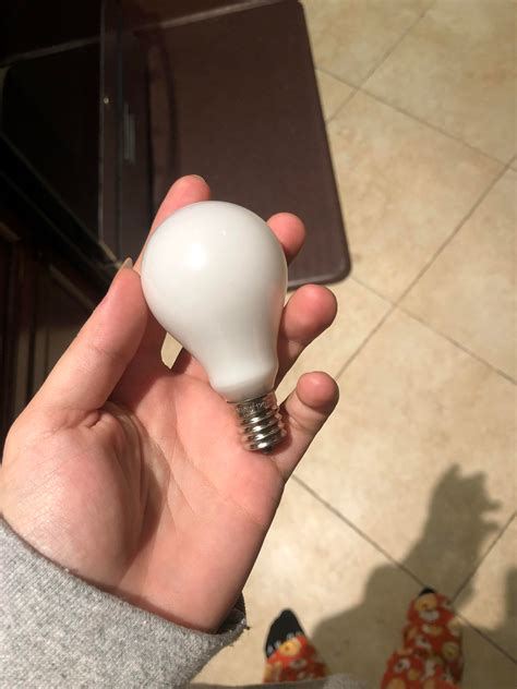 This bulb says 120v 40w and goes in a ceiling fan. The fan base says ...