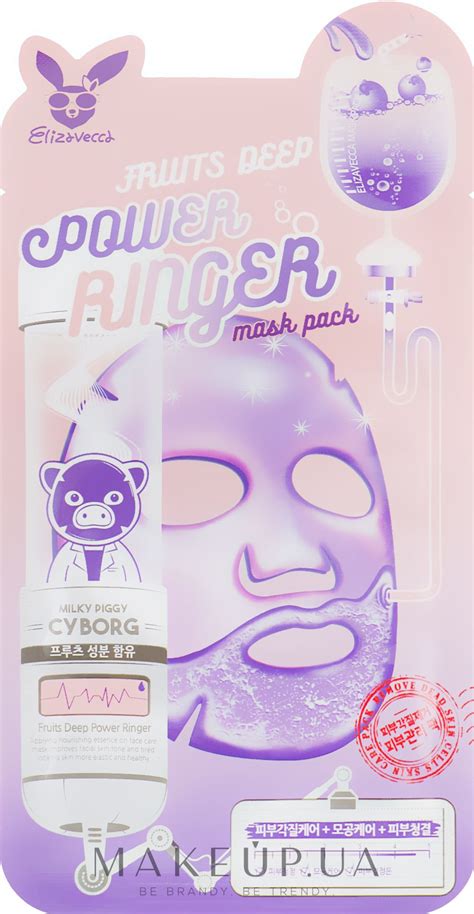 Elizavecca Face Care Fruits Deep Power Ringer Mask Pack - Маска для ...