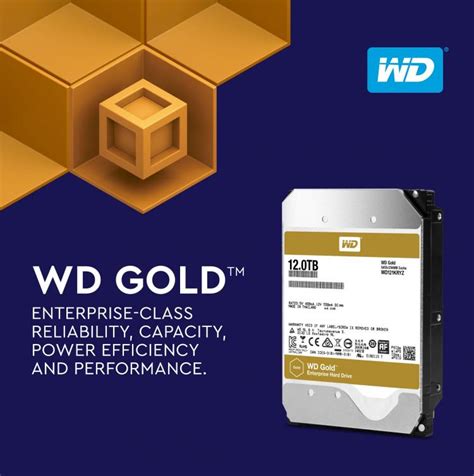 Western Digital Now Ships 12TB WD Gold HDD