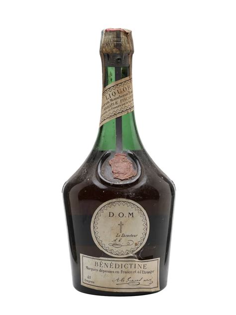 Benedictine Liqueur - Bot.1940s : The Whisky Exchange