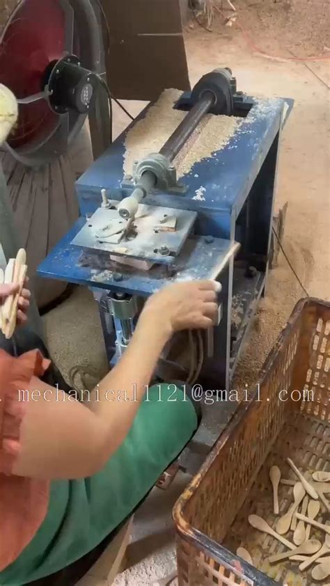 [Видео] «машина для изготовления деревянных ложек ...