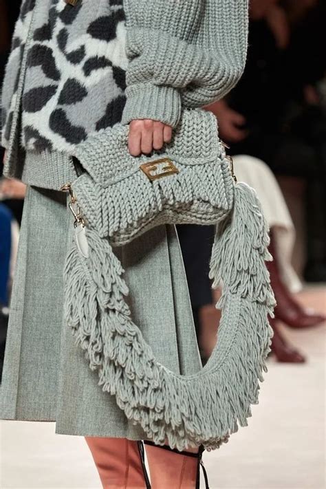 Вязаная сумка FENDI / Вязание / ВТОРАЯ УЛИЦА | Knitwear trends ...