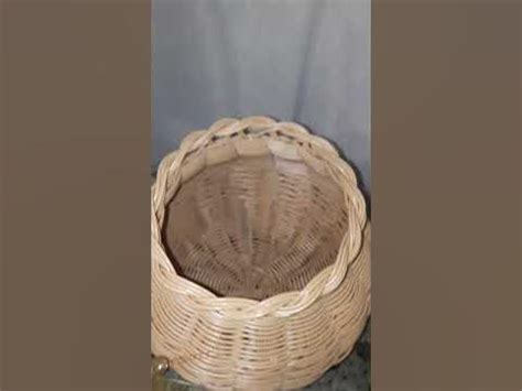 сказочный горшочек из ротанга - YouTube
