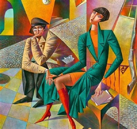 Георгий курасов картины. Соблазнительный кубизм художника Георгия Курасова