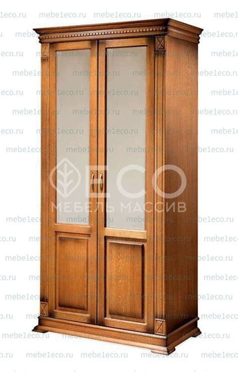 Шкаф из массива Верди-323.1 Ш-100см,В-220см,Г-60см