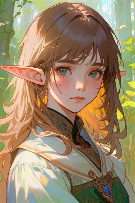 Elf spirit by sarahawi - Playground