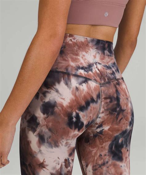 Lululemon Align High-Rise Pant 25" - Diamond Dye Seashell Smoky Topaz ...