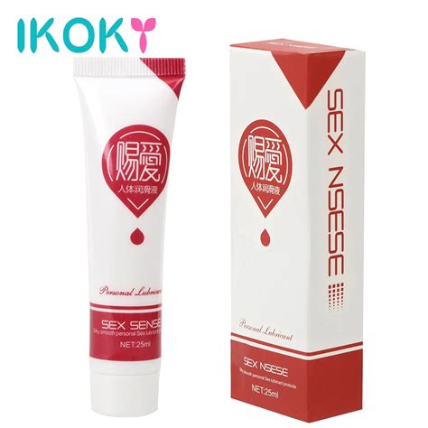 IKOKY 25mL Water based Vagina Anal Gel Sex Lubricants Oil Silk Touch ...