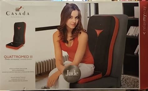 CASADA QUATTROMED III MASSAGE SEAT WITH JADE STONE AND HEATING CMK-210 ...