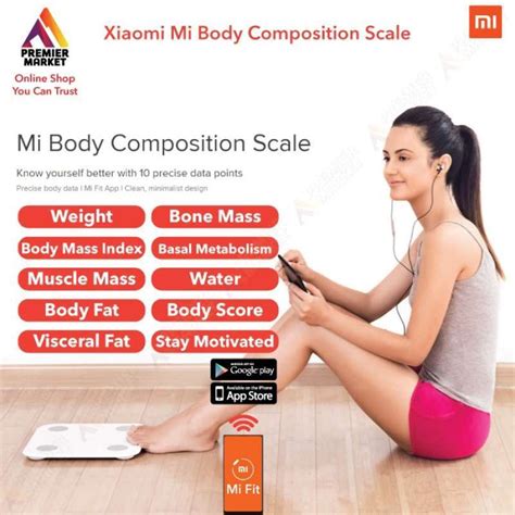 Promo Mi Body Composition Scale - Timbangan Body Fat Digital Smart ...