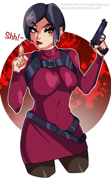 Ada Wong Resident Evil 4 Drawing