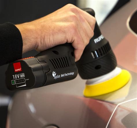 RUPES - BIGFOOT HLR75 - Mini Ibrid Polisher 75mm - Accu Polijstmachine ...