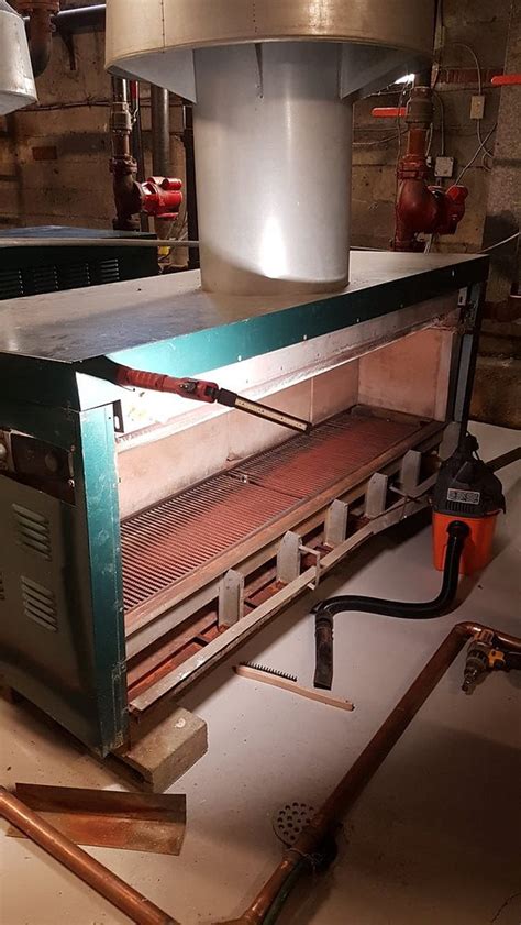 How to clean your boiler.