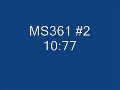 MS361 vs MS460 - YouTube