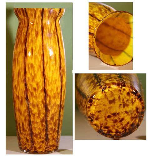 Czech Art Deco Tango Glass Vase | Collectors Weekly