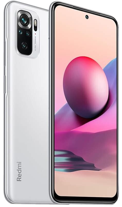 Xiaomi Redmi Note 10S 6 Go 128 Go blanc minéral au meilleur prix sur ...