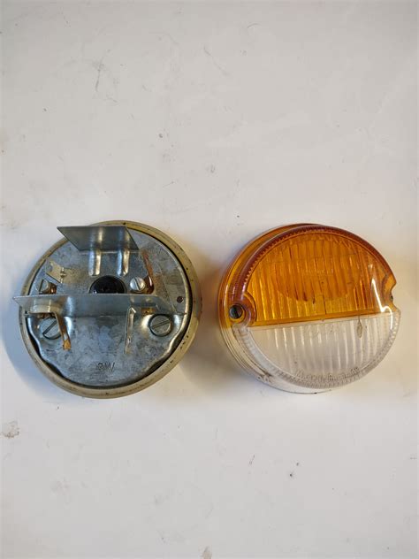 Vintage Hella Signal and License Plate Light