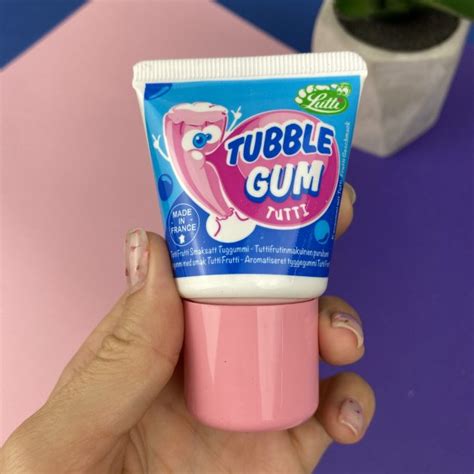 Жидкая жевательная резинка Tubble Gum в тюбике со вкусом тутти-фрутти ...
