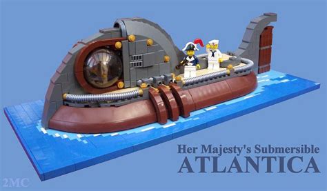 Her Majesty's Submersible Atlantica | Lego submarine, Cool lego, Lego ...