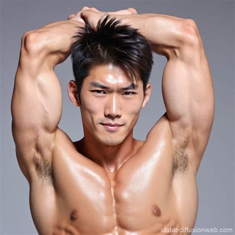 Japanese Armpit Crew Cut Haircut | Stable Diffusion Online