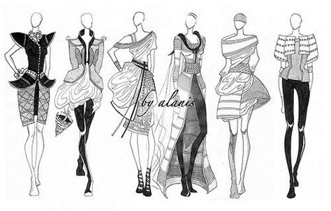 дизайнерские идеи одежды - Поиск в Google | Fashion drawing, Sketches ...
