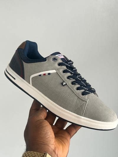 Arrigo Bello Grey Lace Up Sneakers - Fancy Soles