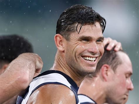 Tom Hawkins’ 350th game ends in a win for Geelong over Hawthorn ...