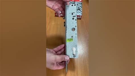 Показываю самый популярный электромеханический узкопрофильный замок ...