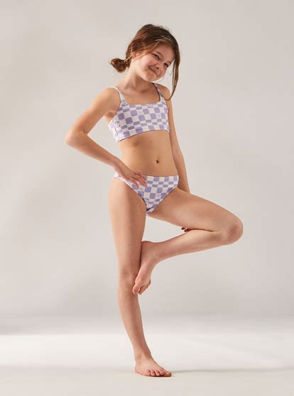 Magical Waves - Crop Two Piece Bikini Set for Girls 7-16 | Roxy