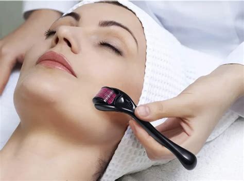 Купить Мезороллер омолаживающий для лица массажер Derma Roller System ...