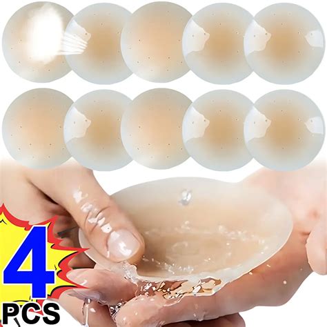 2/4/6 шт., силиконовые накладки на соски | AliExpress