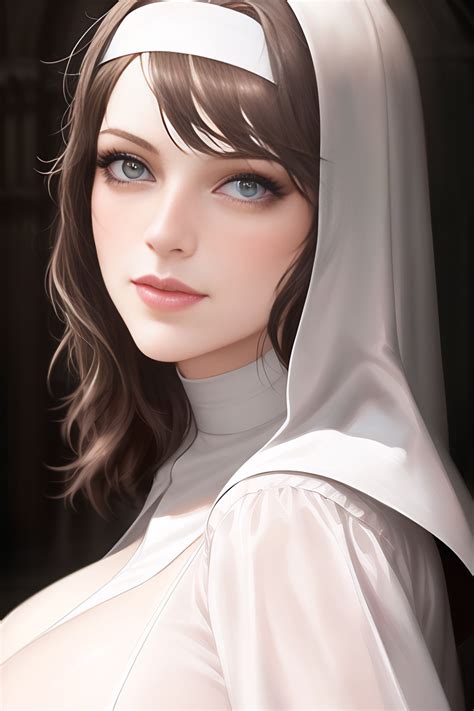 Nun portrait by FruityNuns on DeviantArt