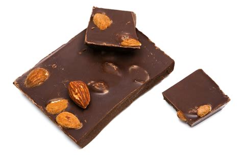 Premium Photo | Chocolate with nuts
