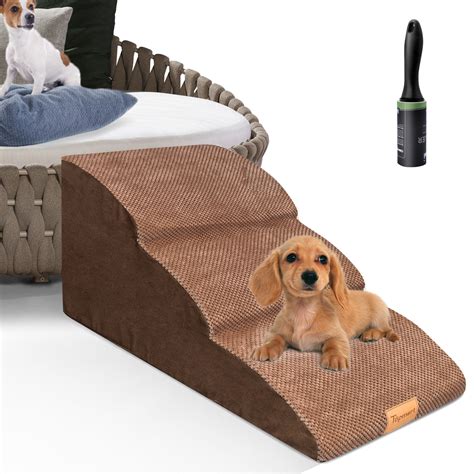 Tucker Murphy Pet™ 3 Tiers Foam Pet Stairs Extended Pet Steps Non-slip ...