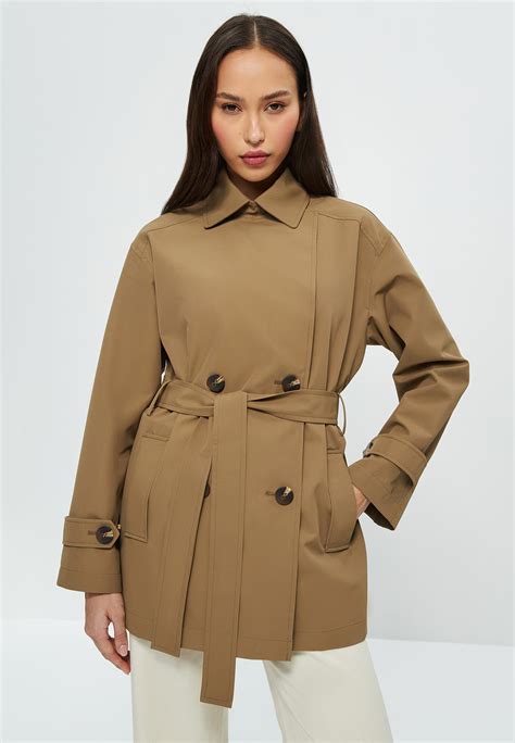 Плащ Zarina Exclusive online, цвет: хаки, MP002XW011UC — купить в ...