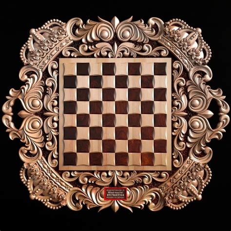 89278683344 STL 3D 3Д Модели - нарды nardy | Нард, Резьба по дереву ...