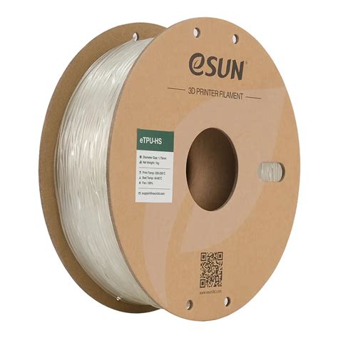 eSUN TPU-HS (High Speed) - Natural - 1Kg | 3D Printer Store