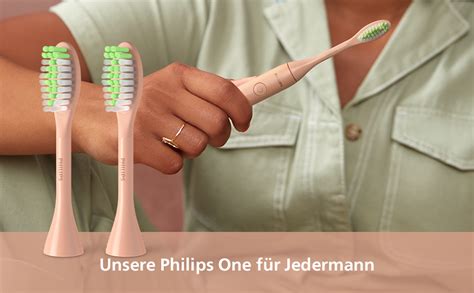 Philips One Bürstenköpfe für die elektrische Zahnbürste, Zweierpack ...