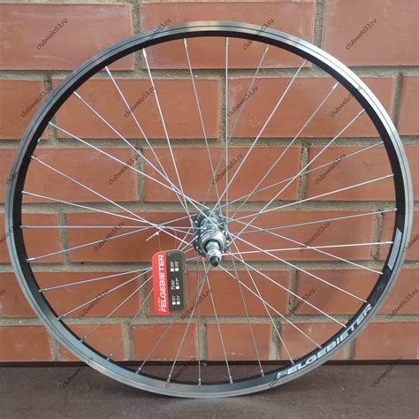 Колесо 26″ заднее, алюм, дв.обод, эксцентрик, гайки, пром. подш., под V ...