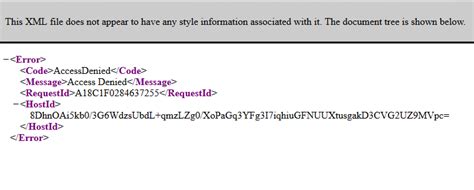 amazon web services - AWS S3 Access Denied when open object URL in browser - Stack Overflow