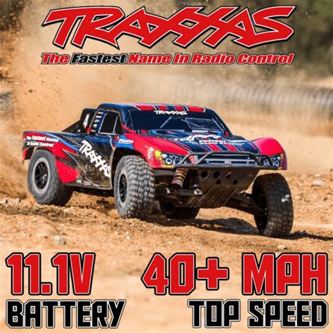 TRAXXAS Slash 4×4 1:10 Scale 4WD Brushless RC Truck – Bonkers Competitions