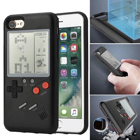 Game Console Cover Case For Iphone 7 Multi Phone Case Can Play Tetris ...