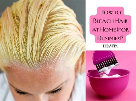 How to Bleach Hair at Home (for Dummies): The 5-Step Guide