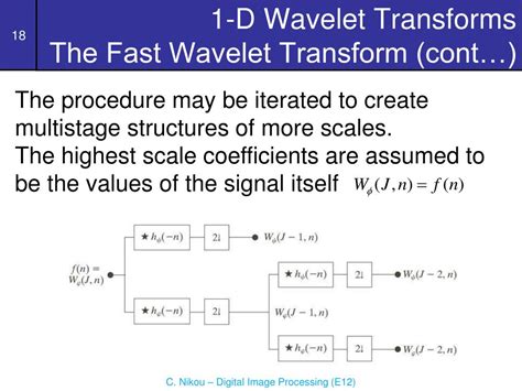 PPT - Wavelets and Multiresolution Processing (Wavelet Transforms ...