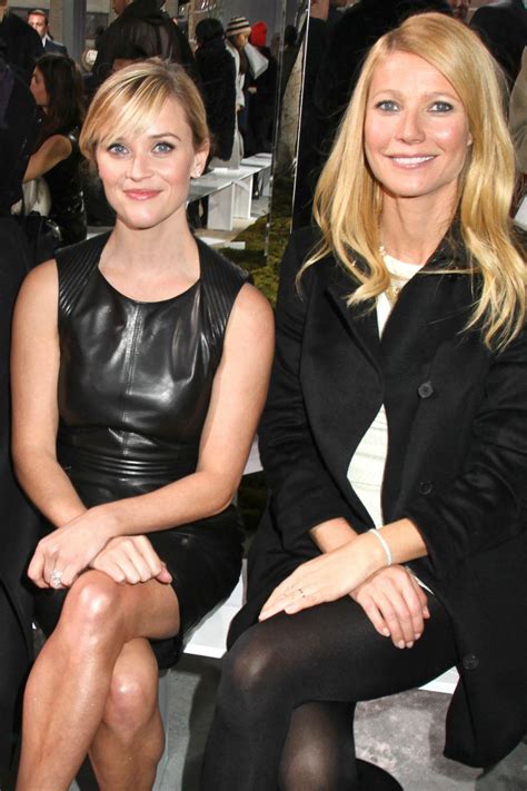 Gwyneth Paltrow and Reese Witherspoon Snap A Selfie At Hugo Boss