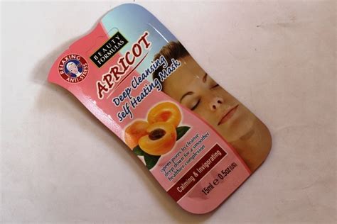 Маска для лица Beauty Formulas Apricot Deep Cleansing Self Heating Mask ...