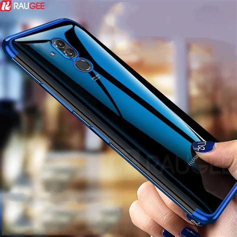 Бампер чехол для huawei mate 20 Lite чехол Роскошный прозрачный ...