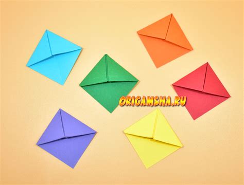 Закладки уголки из бумаги: животные, птицы, цветы