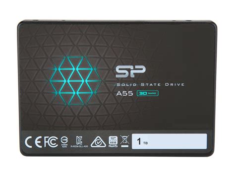 Silicon Power Ace A55 2.5" 1TB SATA III 3D NAND Internal Solid State ...