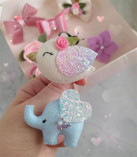 Слоник из фетра. Птичка из фетра | Felt crafts, Felt crafts diy, Felt ...